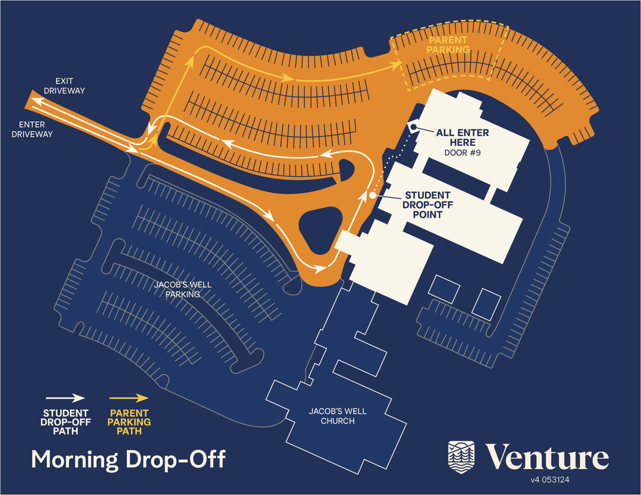 Drop-Off and Pick-Up Procedures – Venture Academy